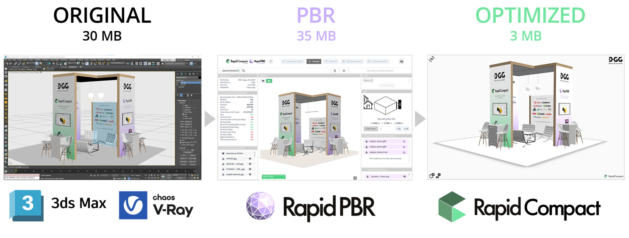 3D Model of the Month: Siggraph 2023 booth