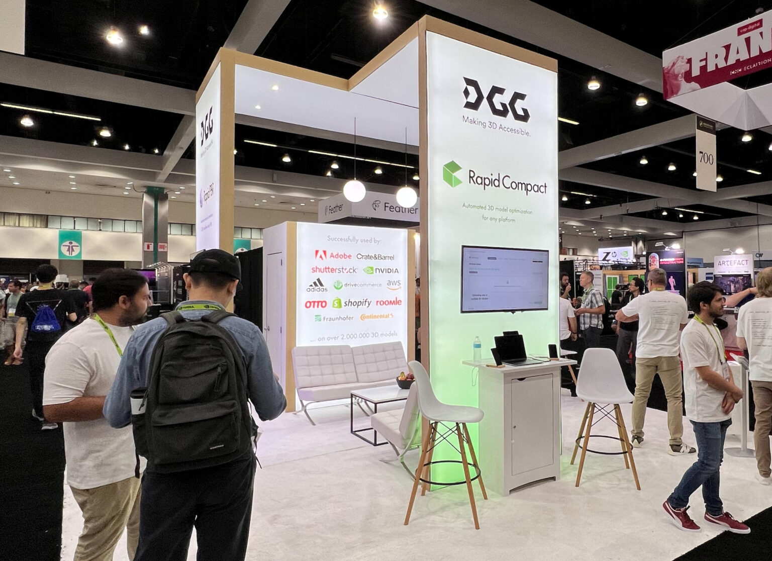 3D Model of the Month: Siggraph 2023 booth