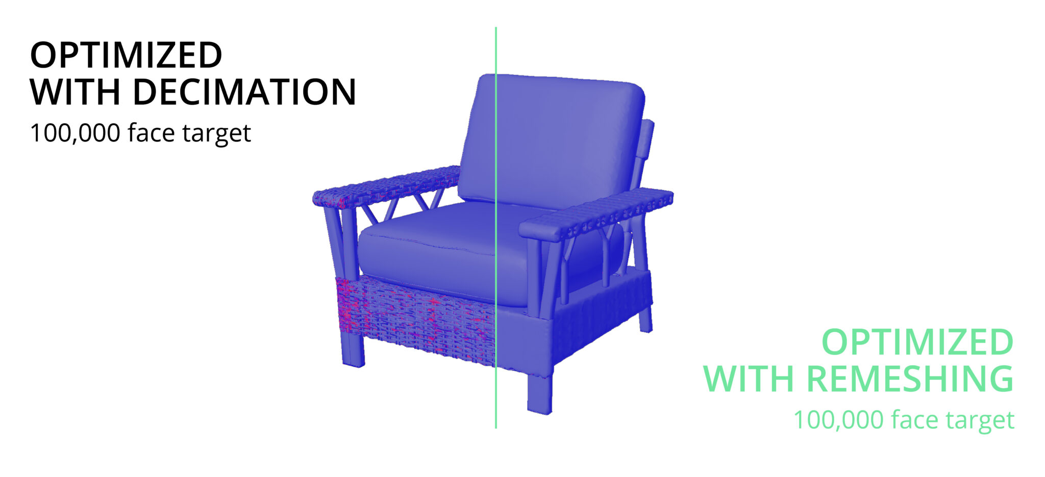 3D Model of the Month: Rattan and Remeshing