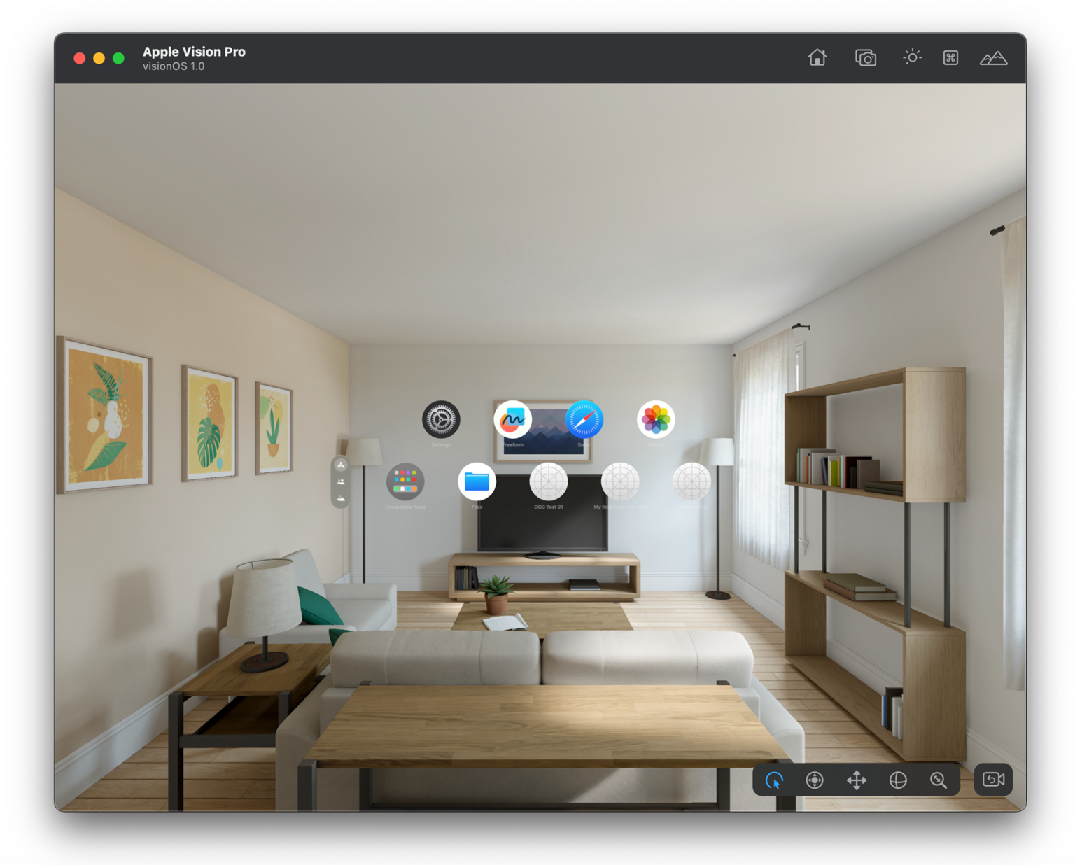 How to create an application for Apple Vision Pro using XCode